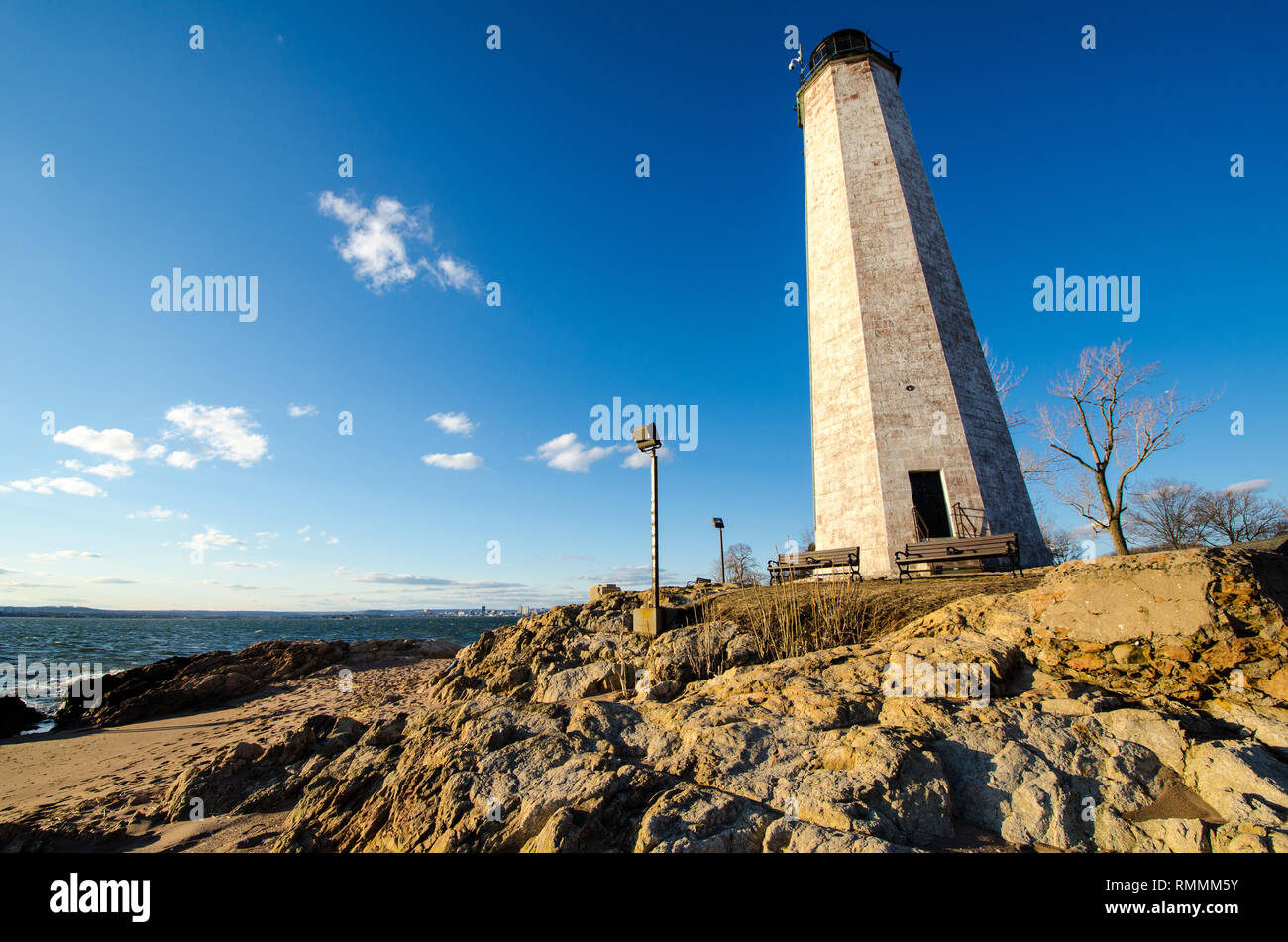 Lighthouse Point Park New Haven High Resolution Stock Photography and ...