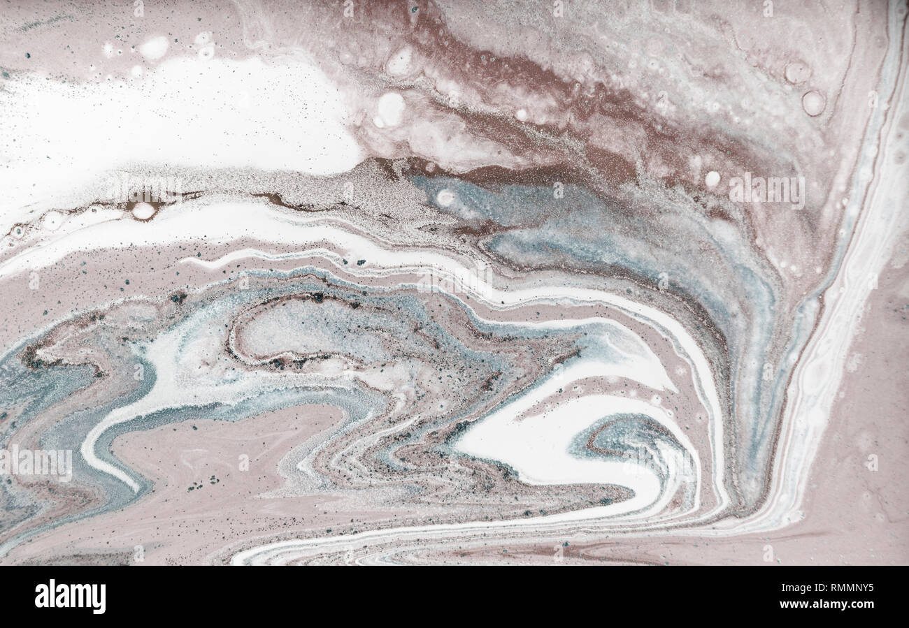 Pale marbling pattern. Marble liquid texture Stock Photo - Alamy