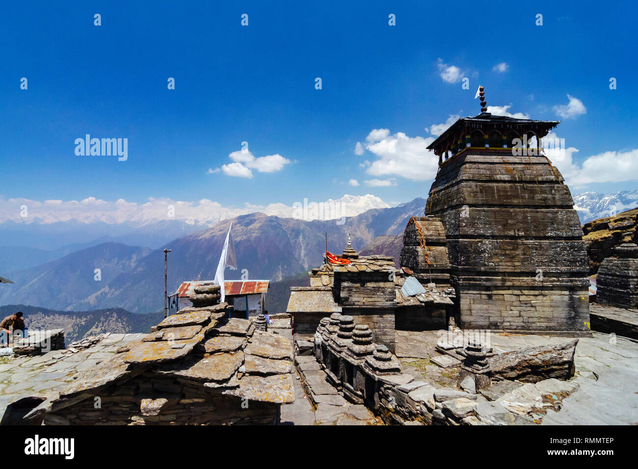 Tungnath temple, Chopta, Garhwal, Uttarakhand, India Stock Photo - Alamy