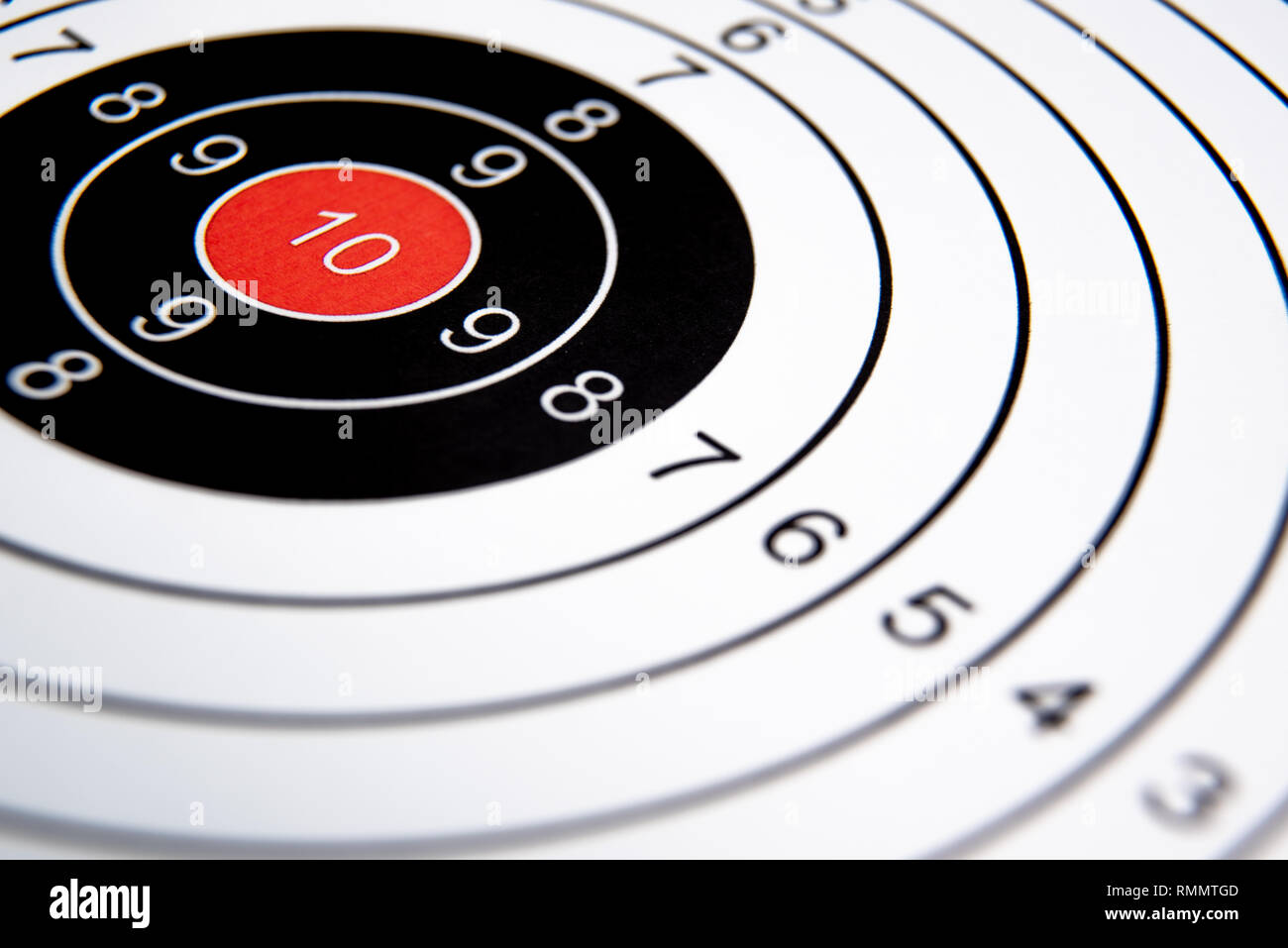 Target Close-Up, Business Success, Goal Concept Stock Photo - Alamy