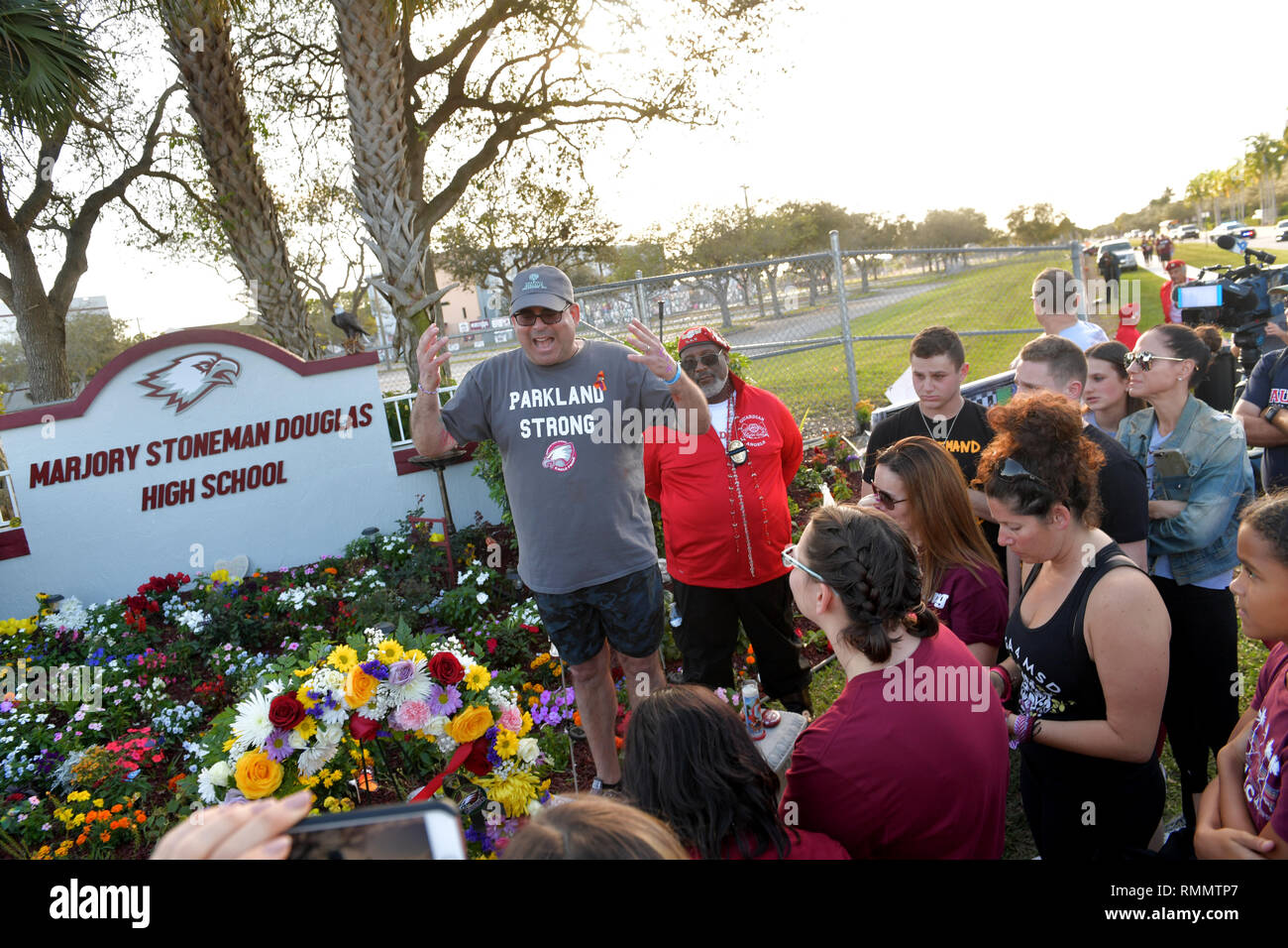 PARKLAND, FL - FEBRUARY 14: Parkland Victims Remembered On One Year ...