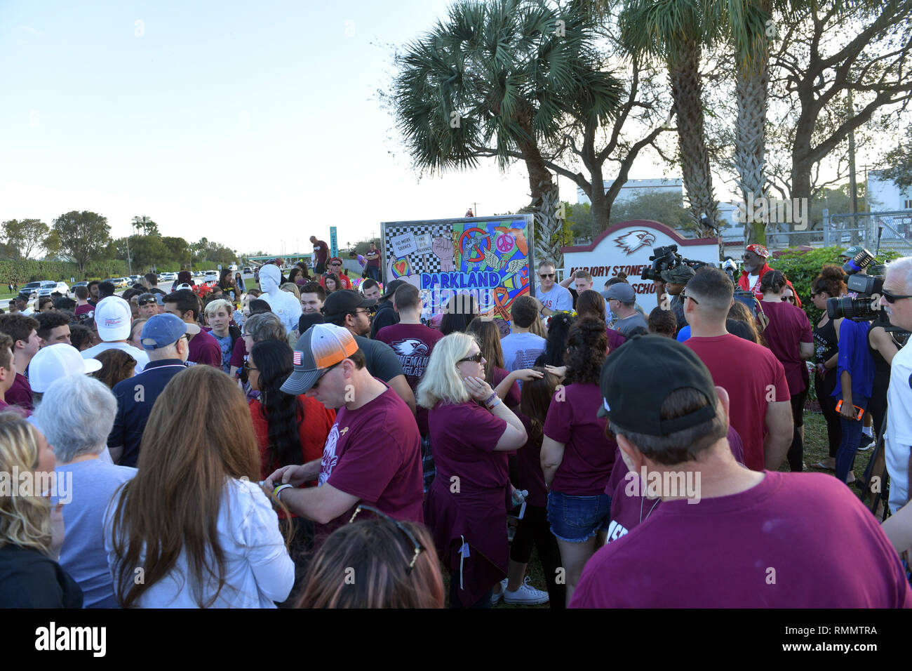 PARKLAND, FL - FEBRUARY 14: Parkland Victims Remembered On One Year ...