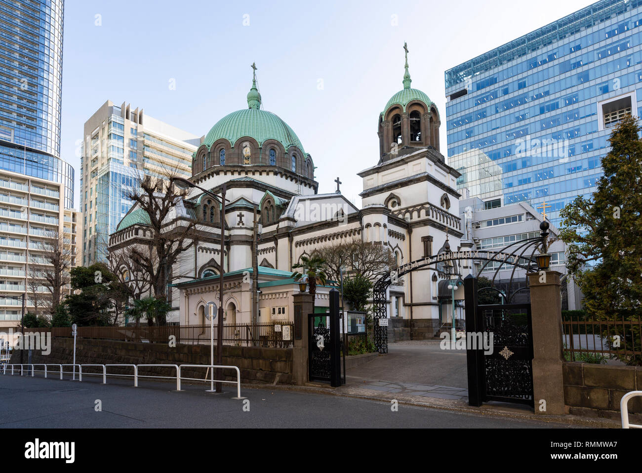Holy Resurrection Cathedral in Tokyo,Chiyoda-Ku,Tokyo,Japan Stock Photo ...