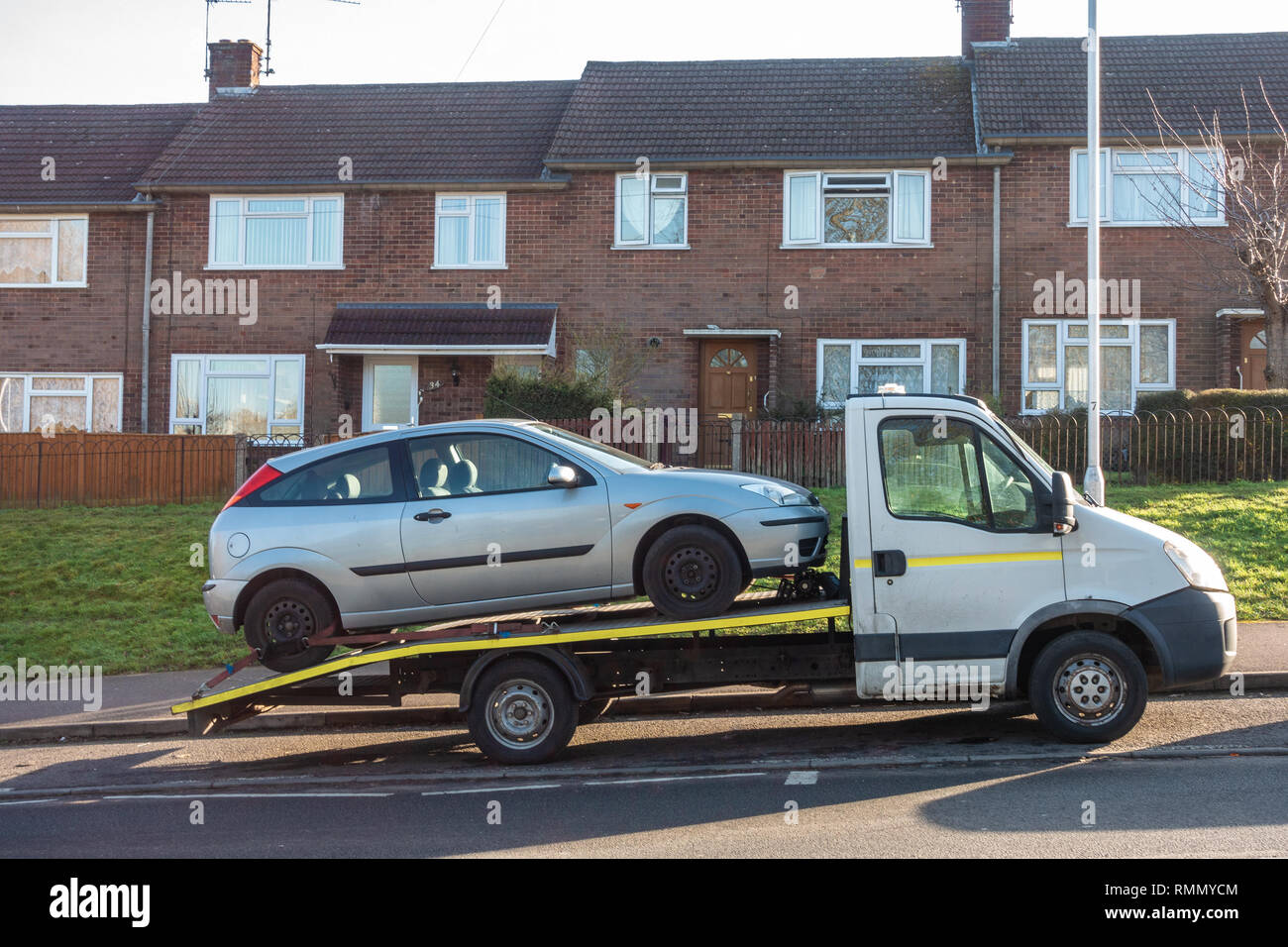 Car transporter truck hi-res stock photography and images - Alamy