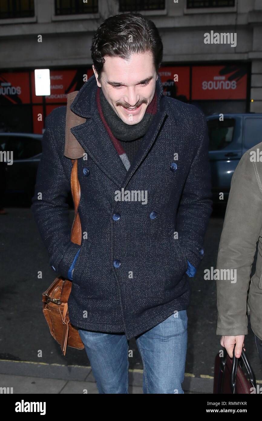 Kit Harington seen leaving Radio 2 after doing radio interview ...