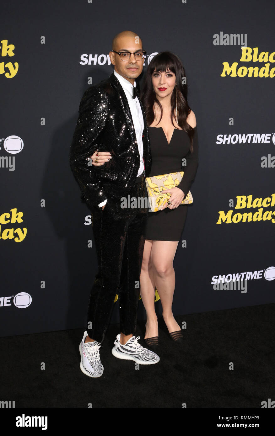 Premiere of Showtime's 'Black Monday' Featuring: Yassir Lester, Chelsea ...