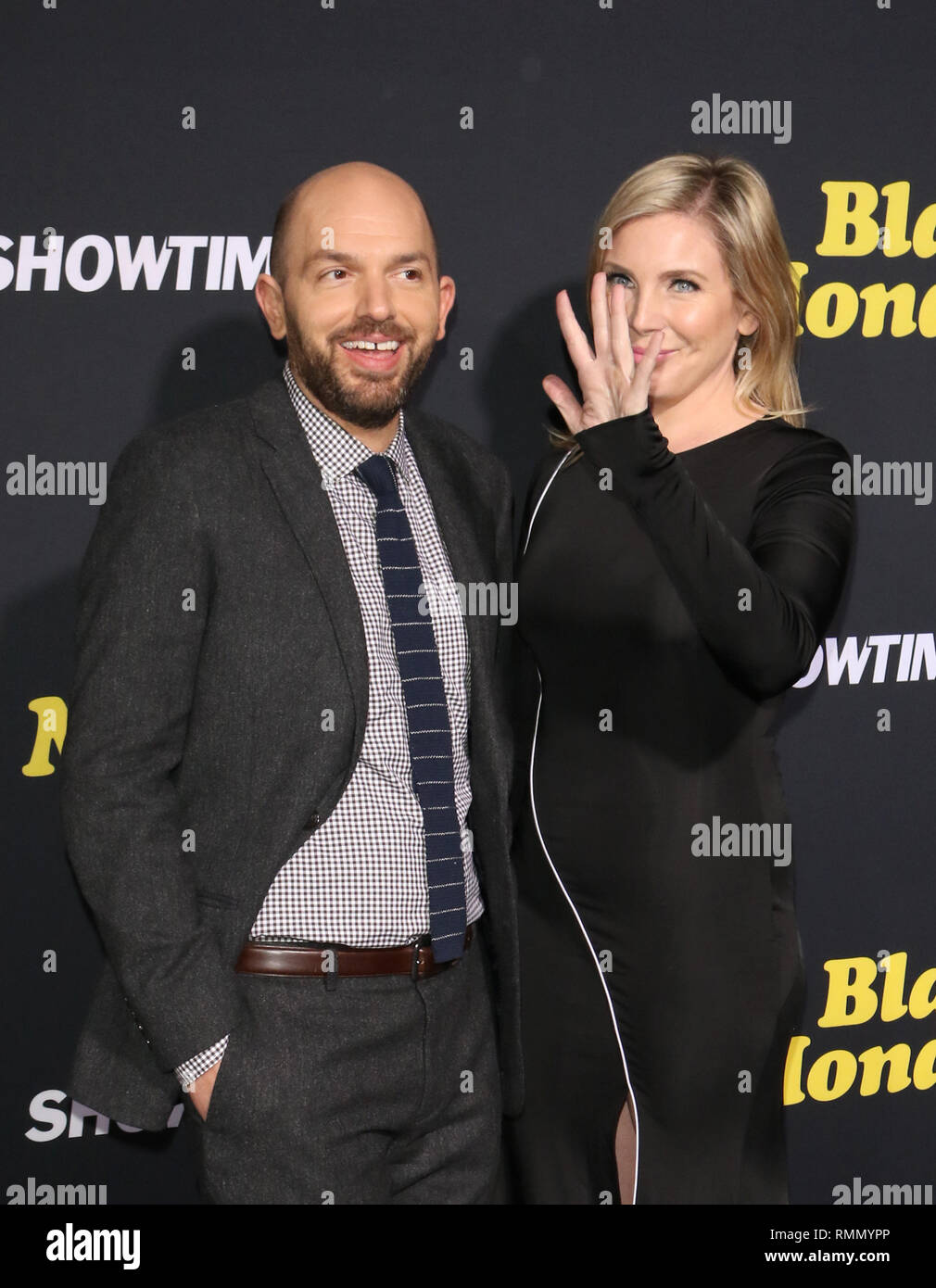 Paul scheer and june diane raphael hi-res stock photography and images ...