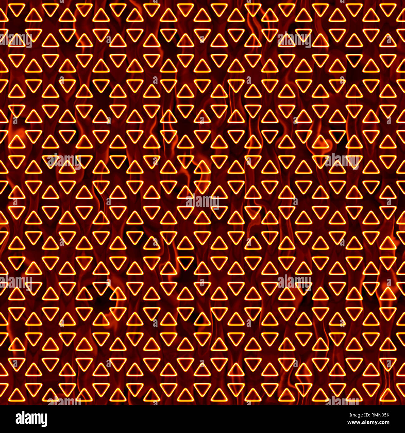 Blaze fire flame texture background. High-resolution seamless polygonal ...