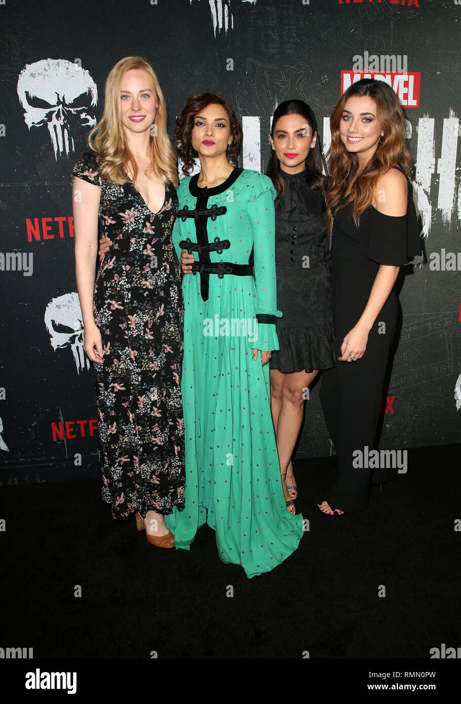 Marvel's "The Punisher" Los Angeles Premiere Featuring: Deborah Ann ...