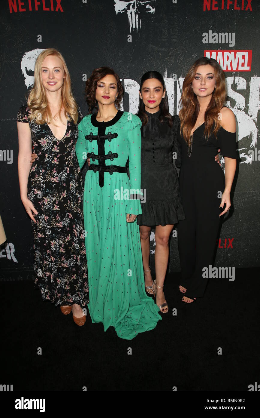 Marvel's "The Punisher" Los Angeles Premiere Featuring: Deborah Ann ...