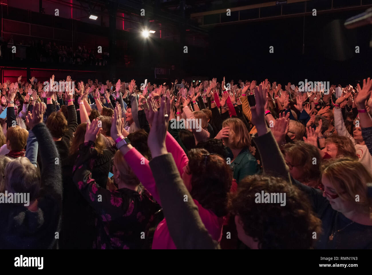 Hands up party hi-res stock photography and images - Alamy