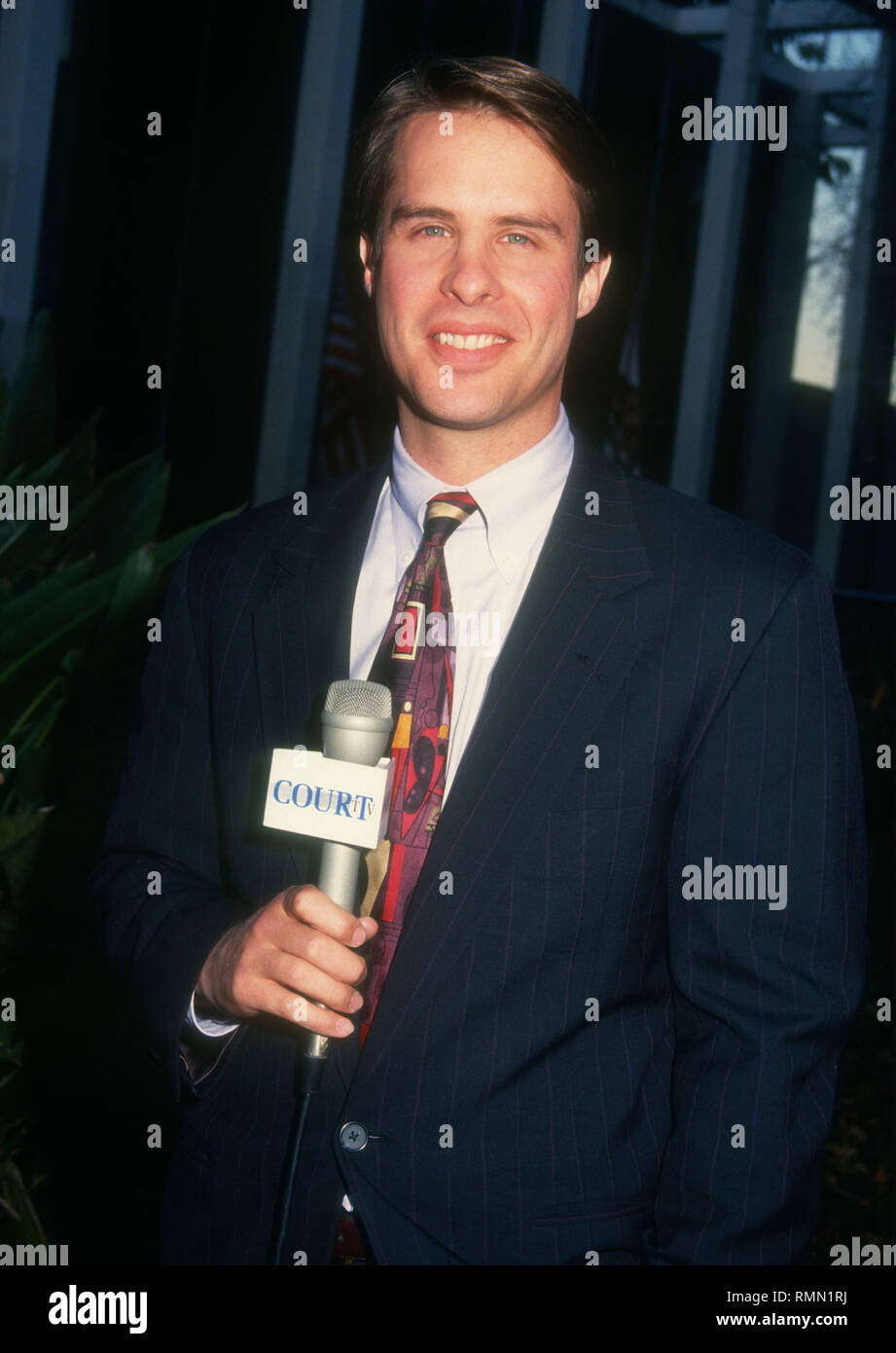 VAN NUYS, CA - JANUARY 6: Journalist Terry Moran at the Lyle and Erik ...
