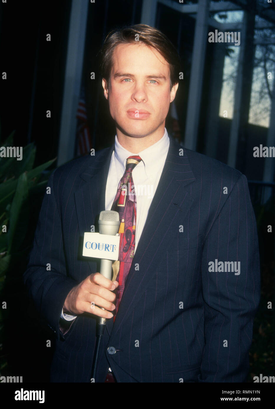 VAN NUYS, CA - JANUARY 6: Journalist Terry Moran at the Lyle and Erik ...