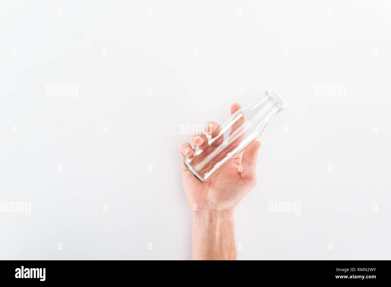 Man with empty glass hi-res stock photography and images - Alamy