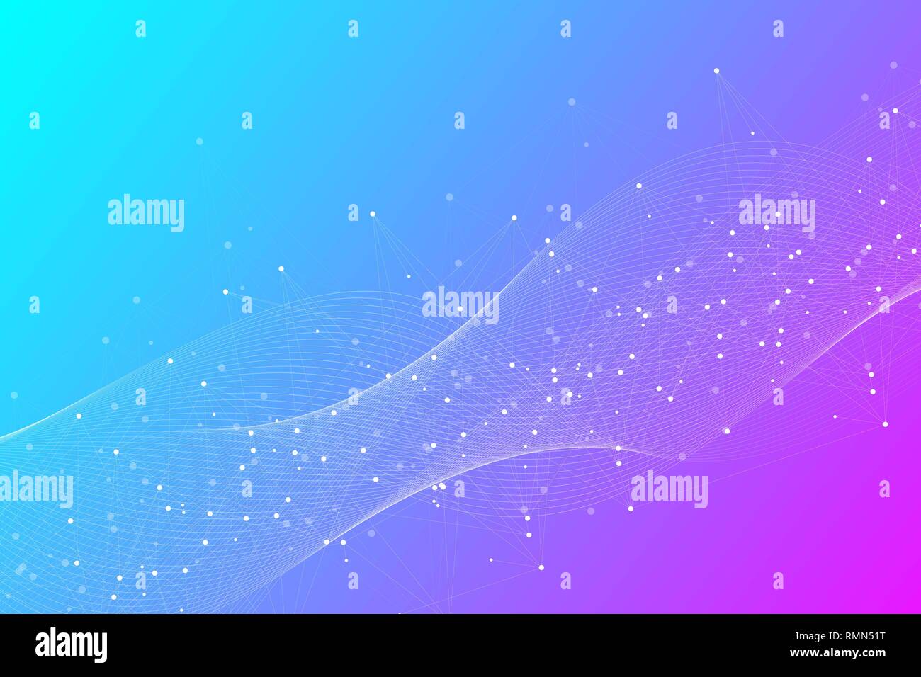 Networking connection concept abstract technology. Global network ...