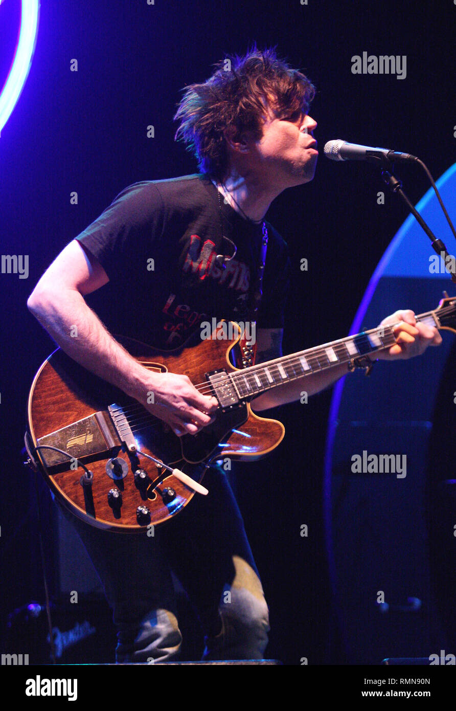 Singer, songwriter and guitarist Ryan Adams of the rock band The ...