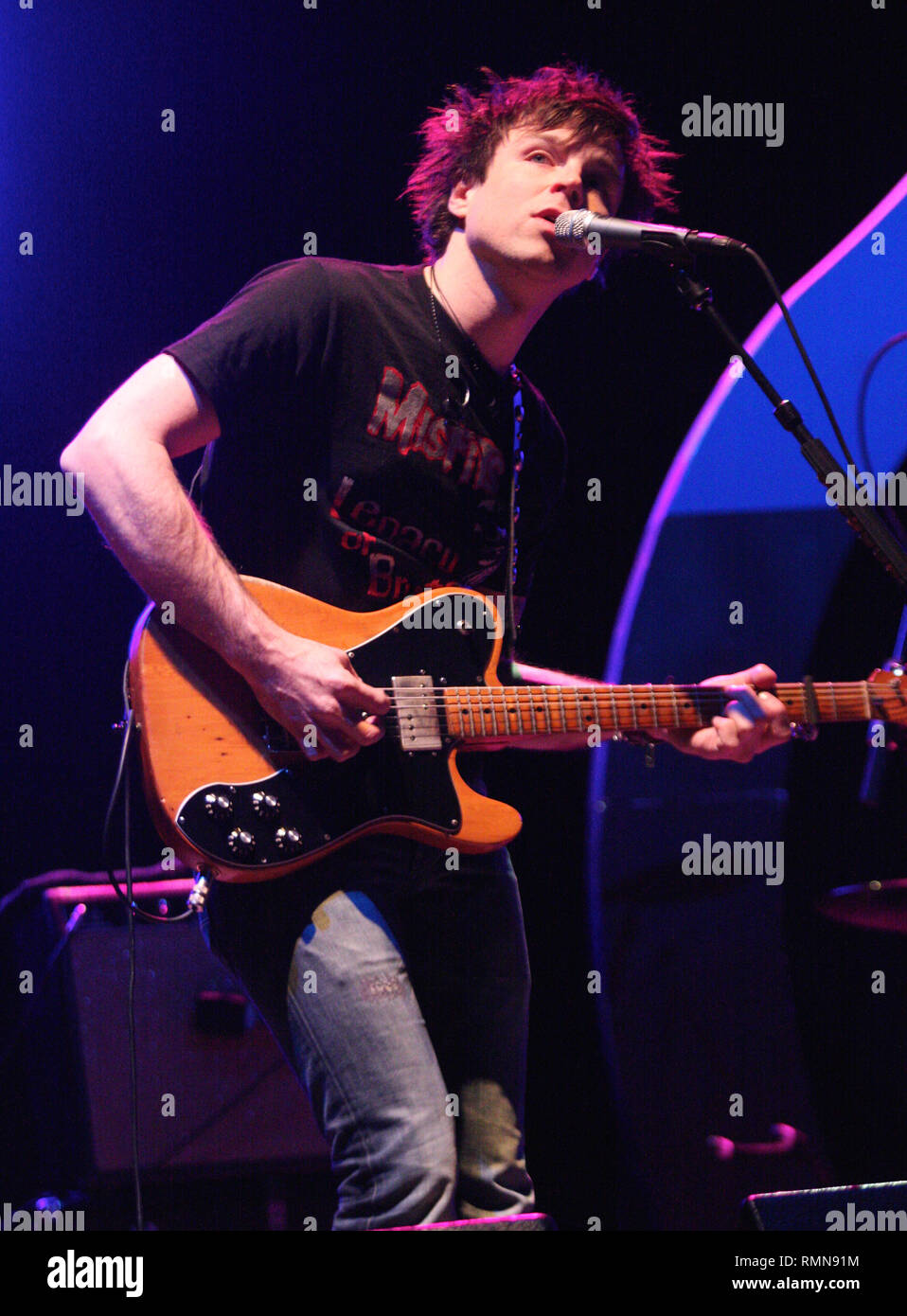 Singer, songwriter and guitarist Ryan Adams of the rock band The ...