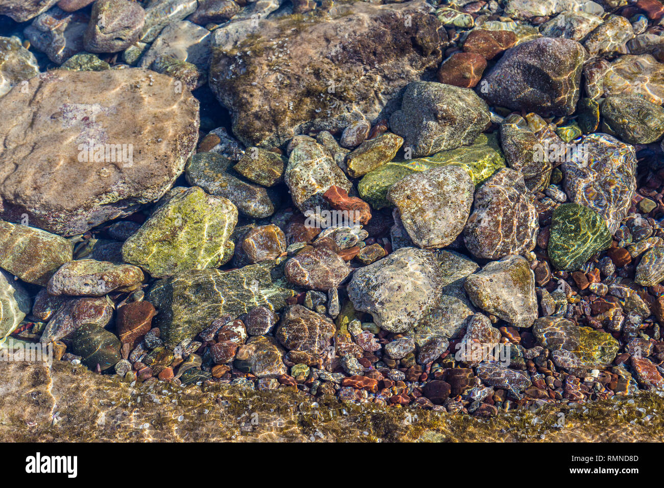 Stones underwater hi-res stock photography and images - Alamy