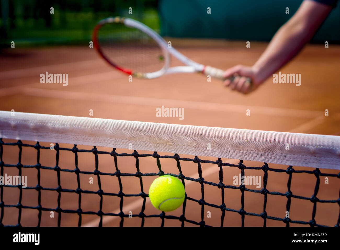 Hand and racket hi-res stock photography and images - Alamy