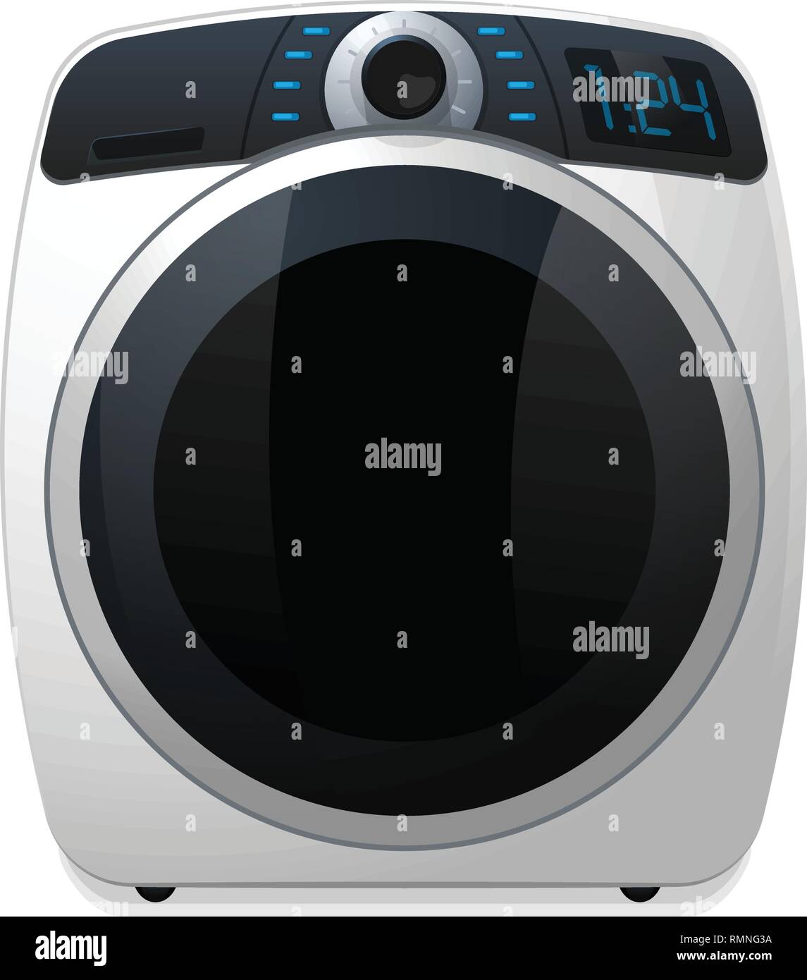 Empty wash machine icon hi-res stock photography and images - Alamy