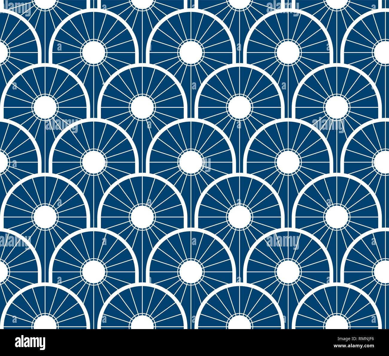 Repeating Japanese Wave Pattern Stock Vector Image & Art - Alamy