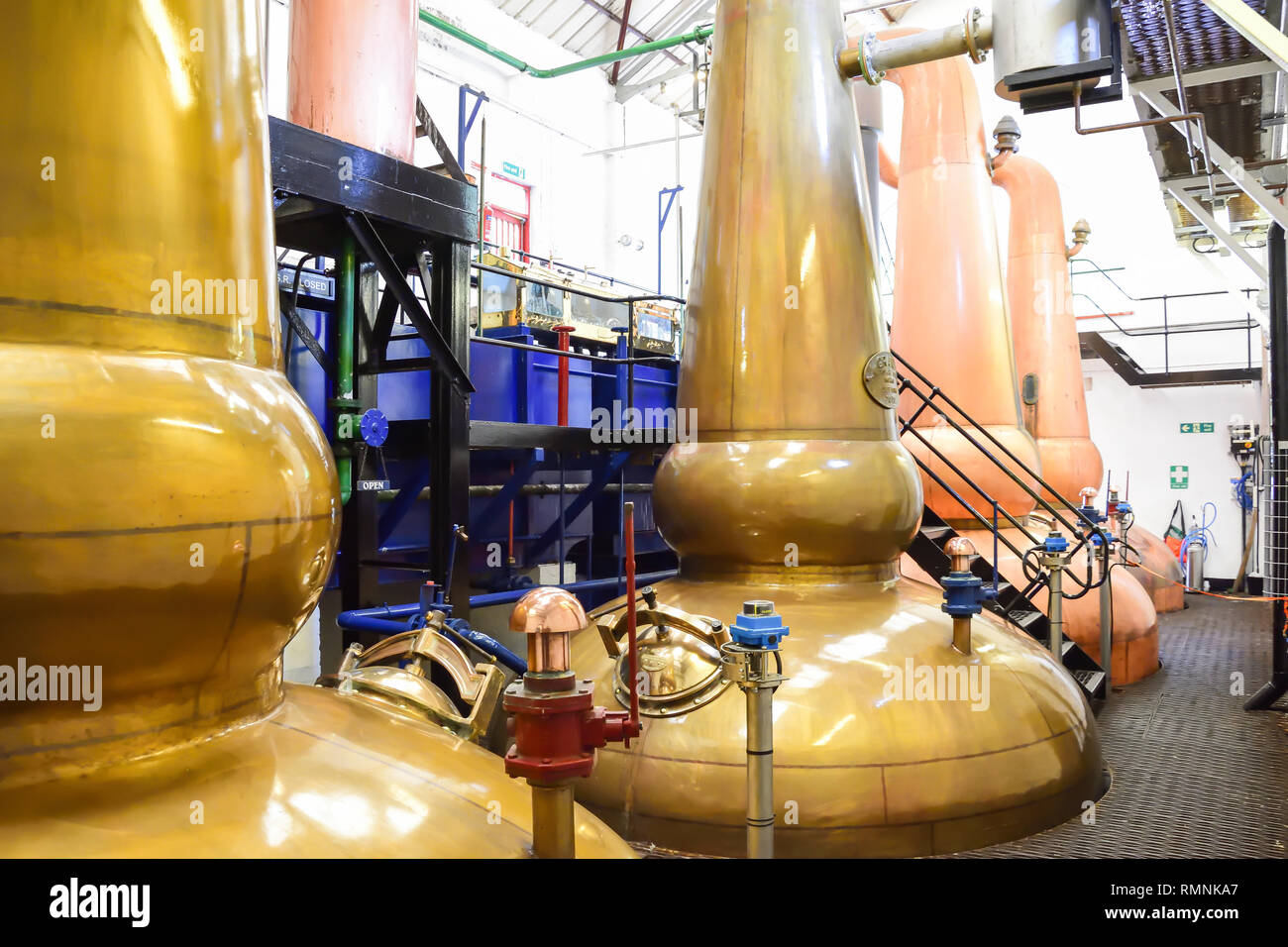 Traditional Copper Copper Domed Mash Tun In Distillery Tanks Pro High ...