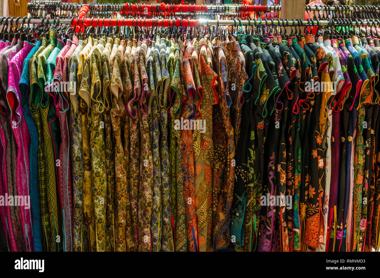 Cheongsam display hi-res stock photography and images - Alamy