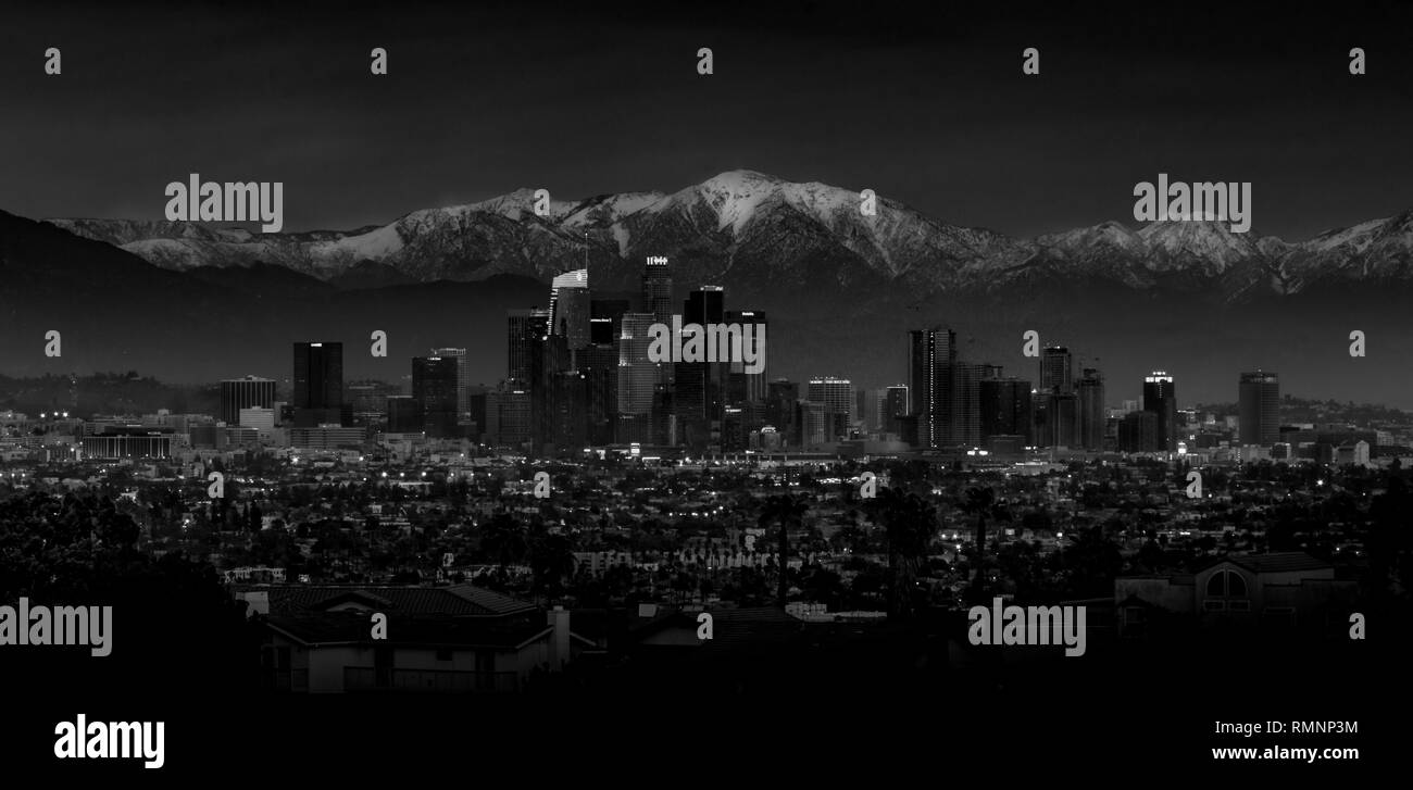 Skyline urban california Black and White Stock Photos & Images - Alamy
