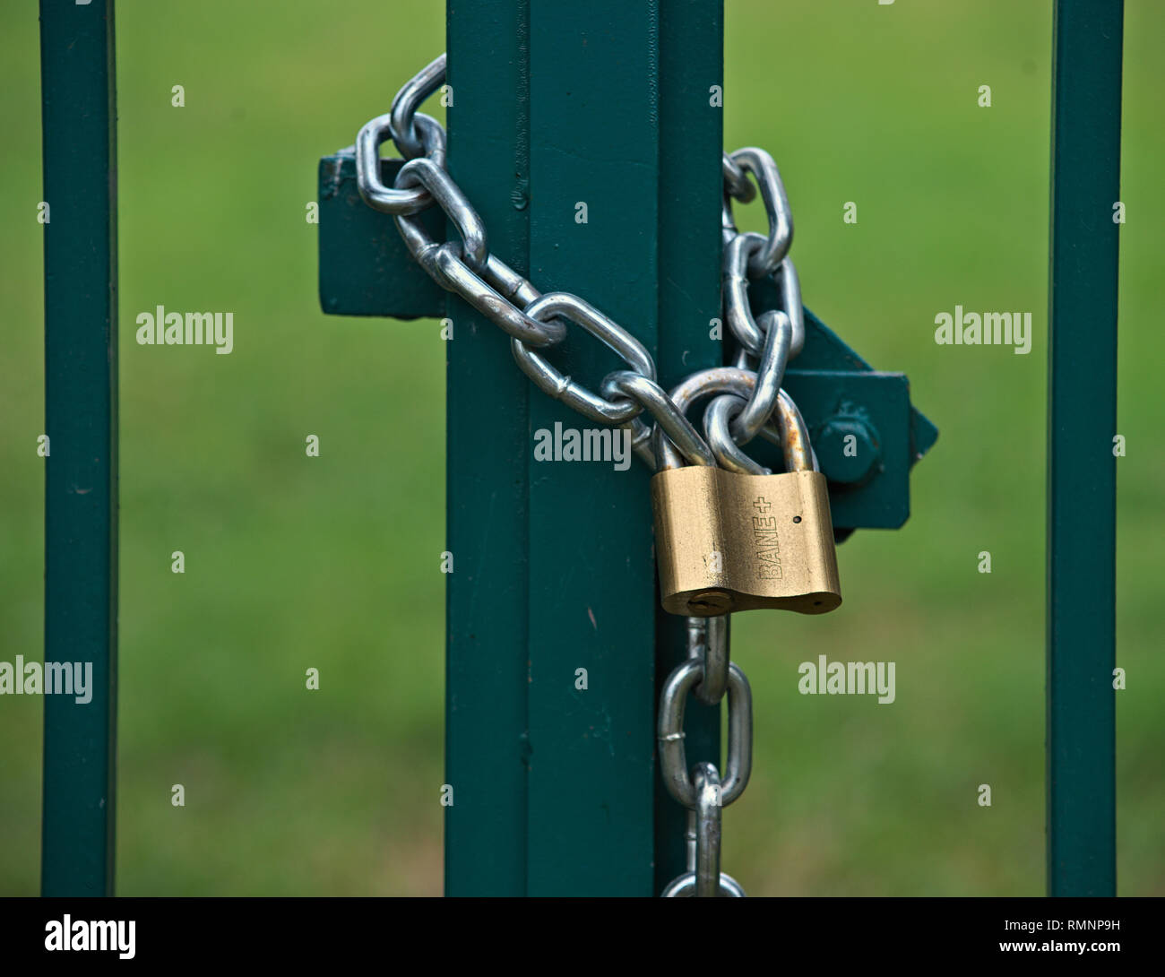 Steel security gate hi-res stock photography and images - Alamy