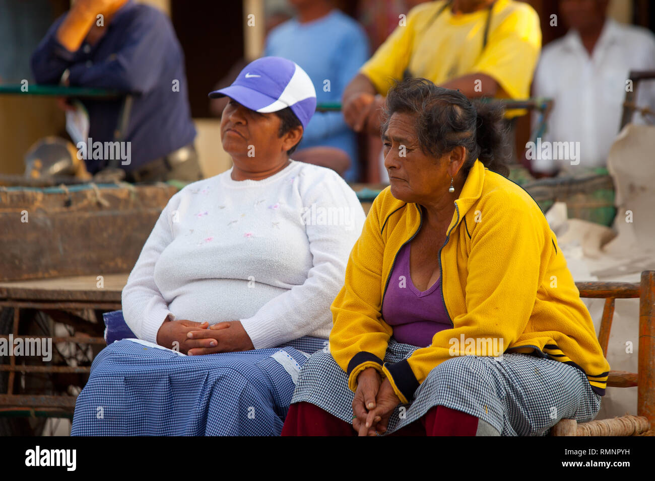 Ica's fish market in Peru Stock Photo - Alamy