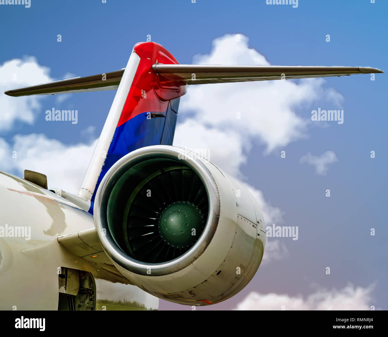 Airliner jet engine hi-res stock photography and images - Alamy