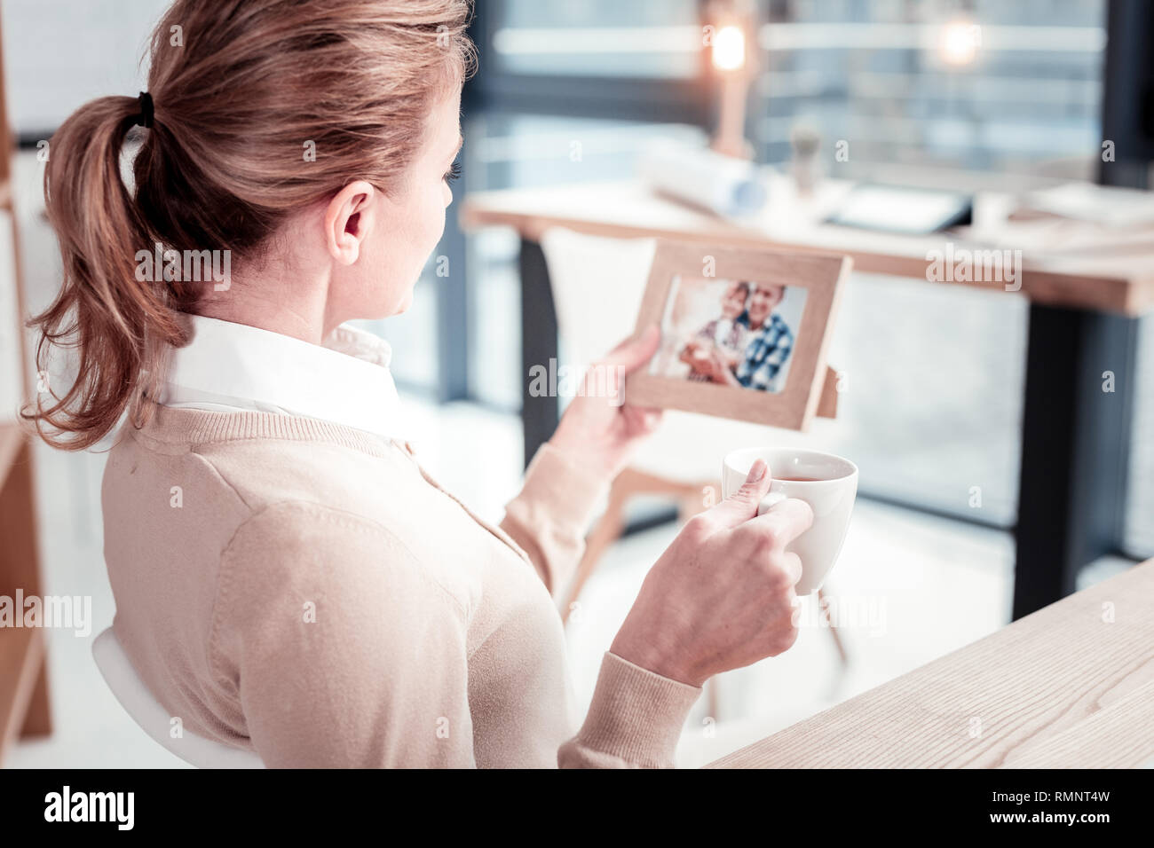 Cheerful good looking woman hi-res stock photography and images - Alamy