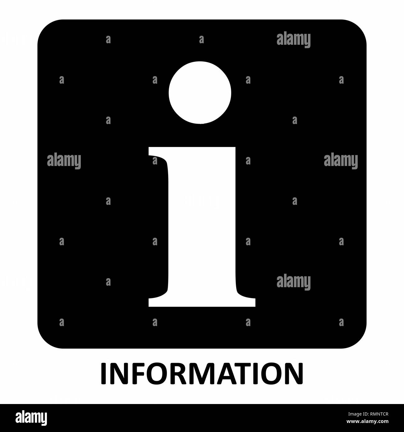 Information symbol illustration Stock Vector Image & Art - Alamy