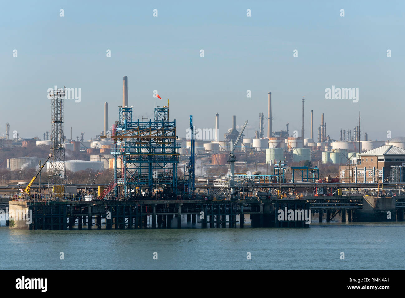 Loading oil tankers hi-res stock photography and images - Alamy