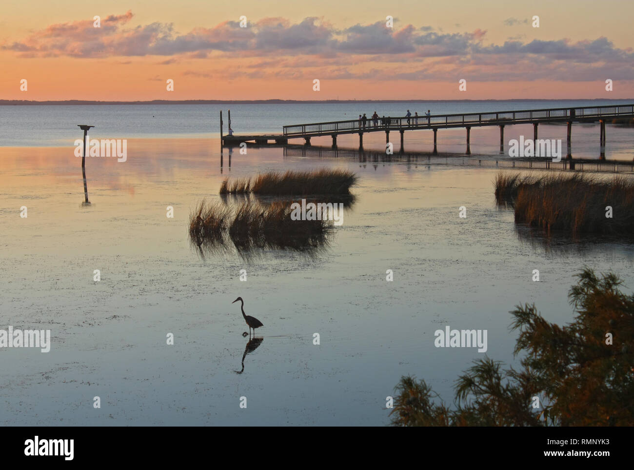 Duck, North Carolina on the Currituck Sound Stock Photo - Alamy