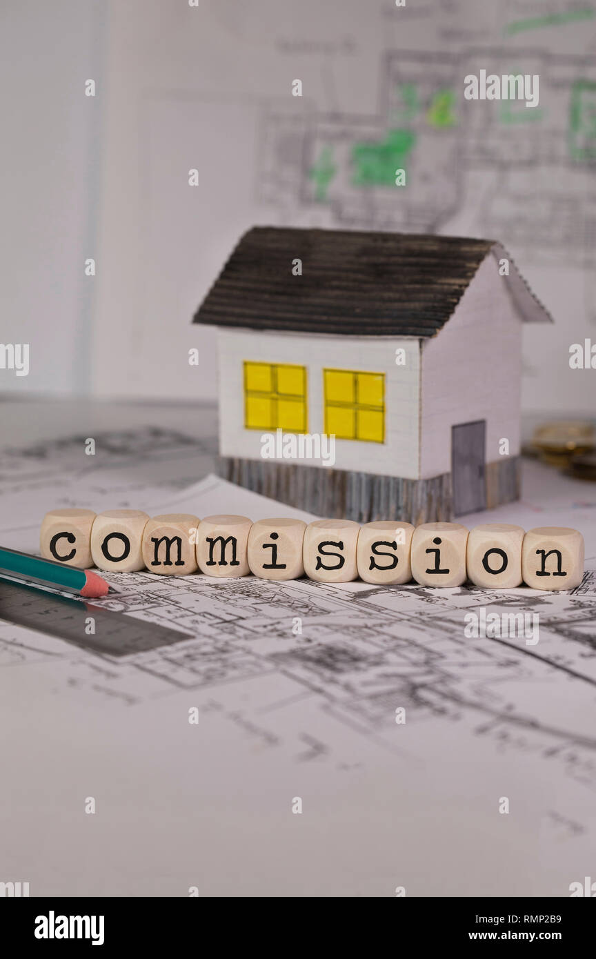 Word COMMISSION composed of wooden letters. Closeup Stock Photo - Alamy