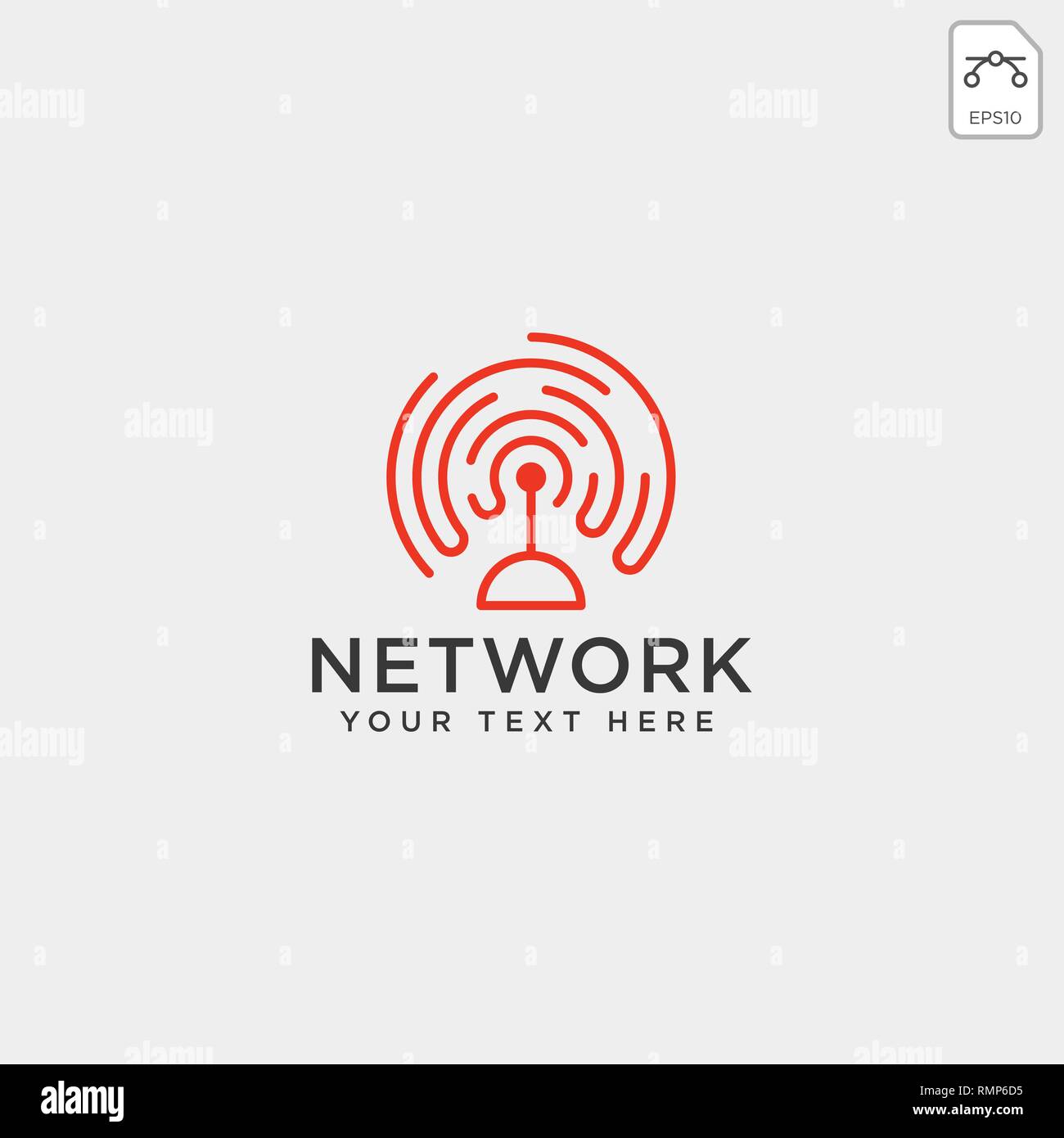 connection communication creative logo template vector illustration ...