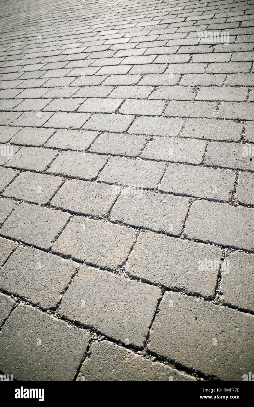 Floor of a street with stone tiles Stock Photo - Alamy