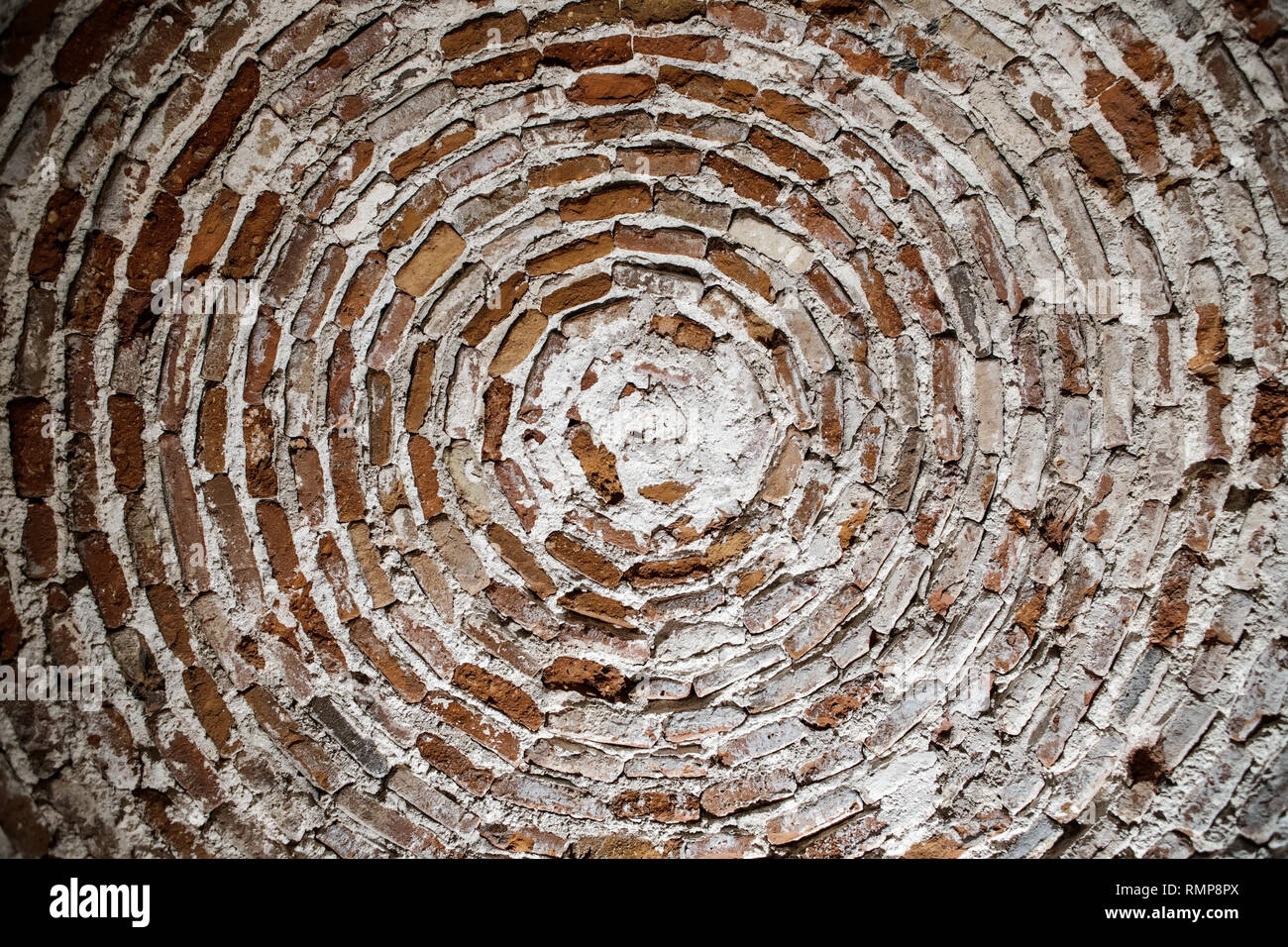 circle made up from red bricks Stock Photo - Alamy