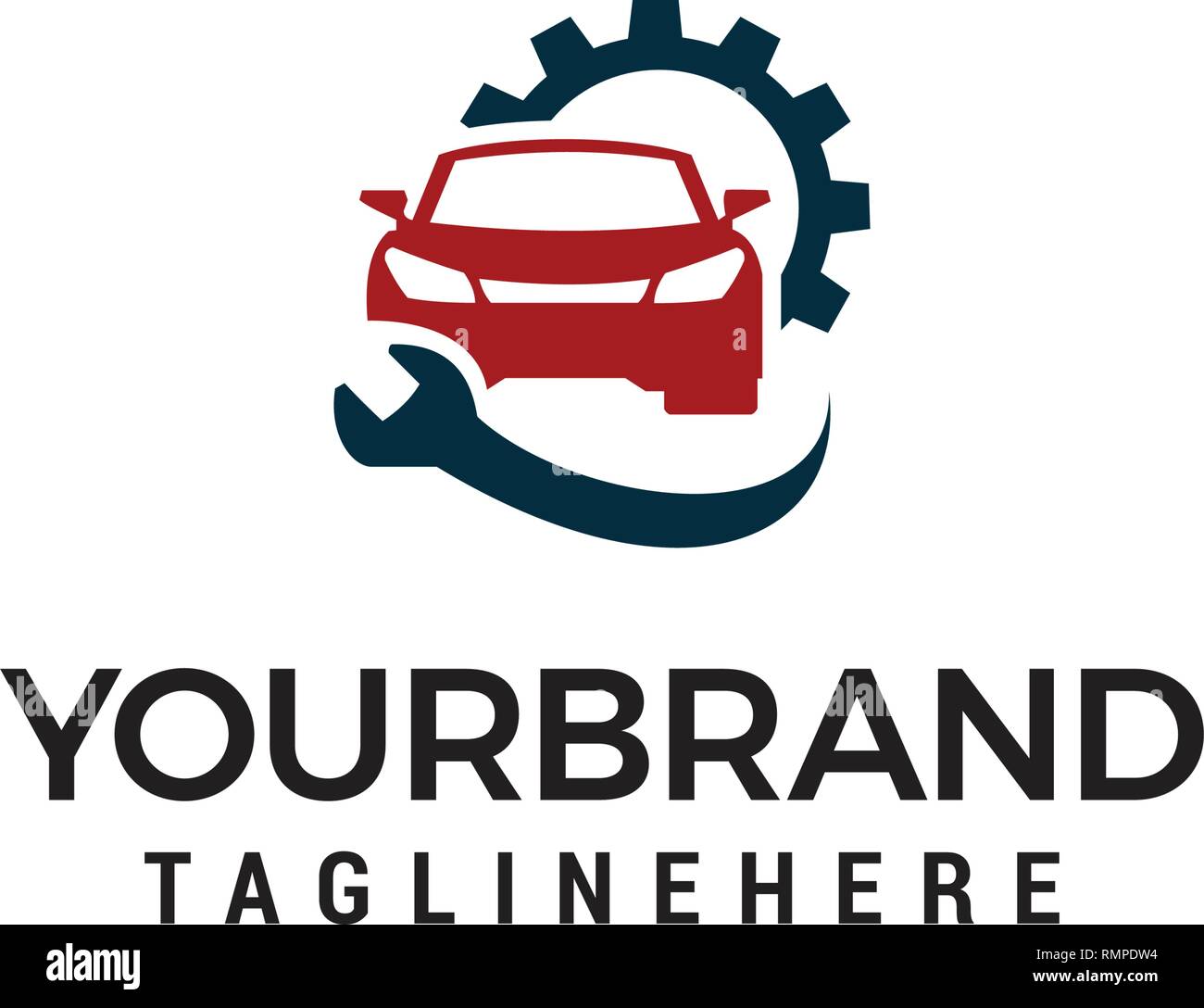 Repair Car logo, car and wrench logo service designs concept template ...