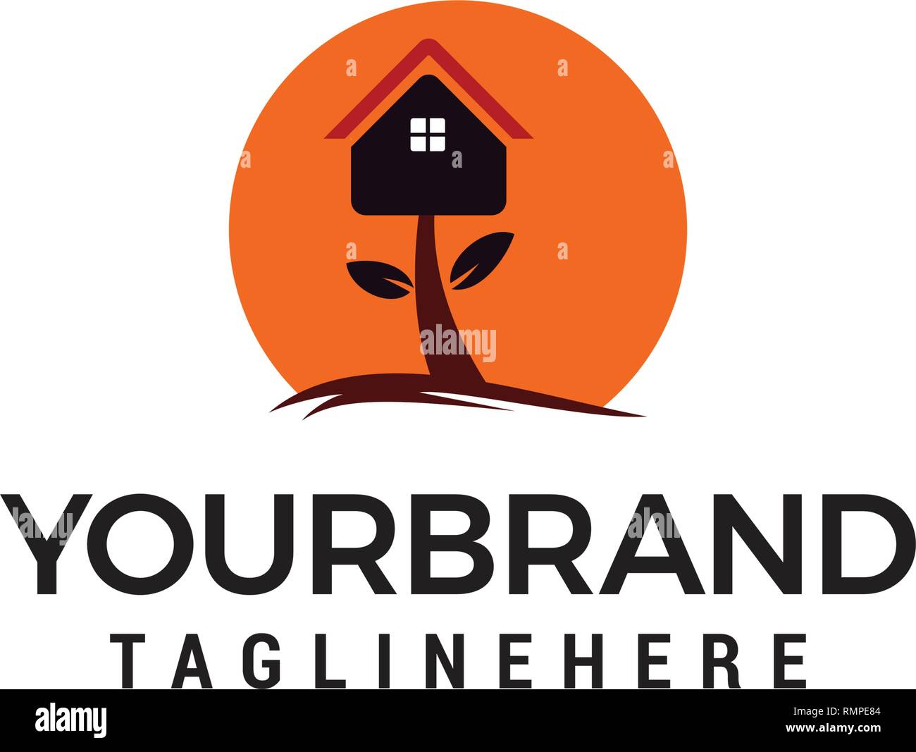 Tree house logo designs concept template Stock Vector Image & Art - Alamy