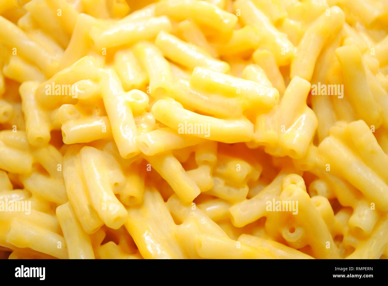 Macaroni & Cheese Background Stock Photo - Alamy