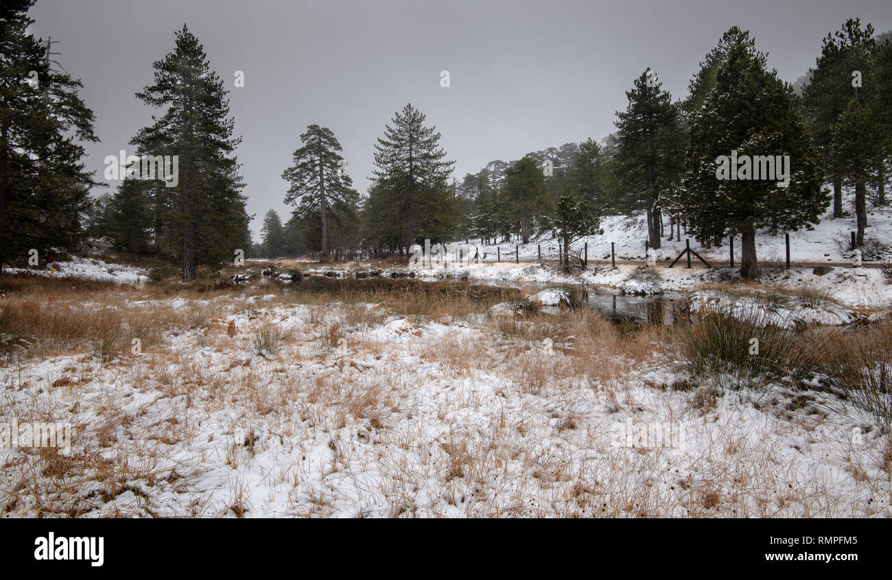 Weather troodos mountains hi-res stock photography and images - Alamy