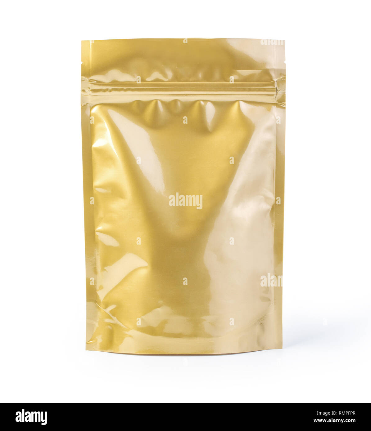 Blank Food Stand Up Flexible Pouch Snack Sachet Bag. Mock Up With ...