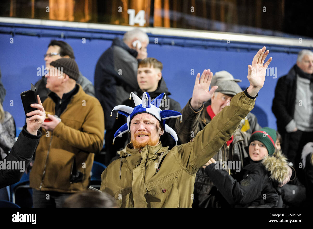 Queens park rangers football club fan hi-res stock photography and ...