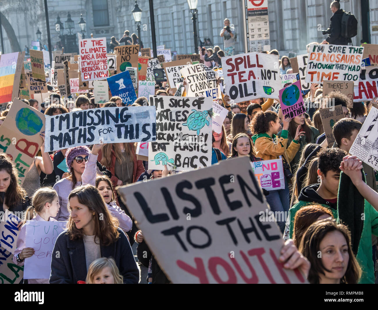 Young protesters hi-res stock photography and images - Alamy