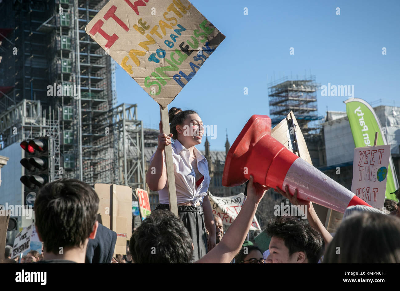 School uniform protest hi-res stock photography and images - Alamy