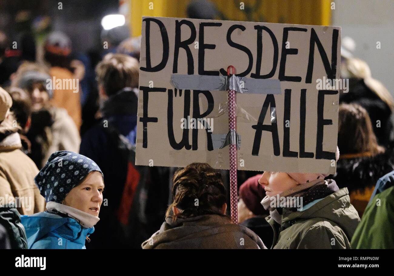 Commemorating the bombing of dresden hi-res stock photography and ...