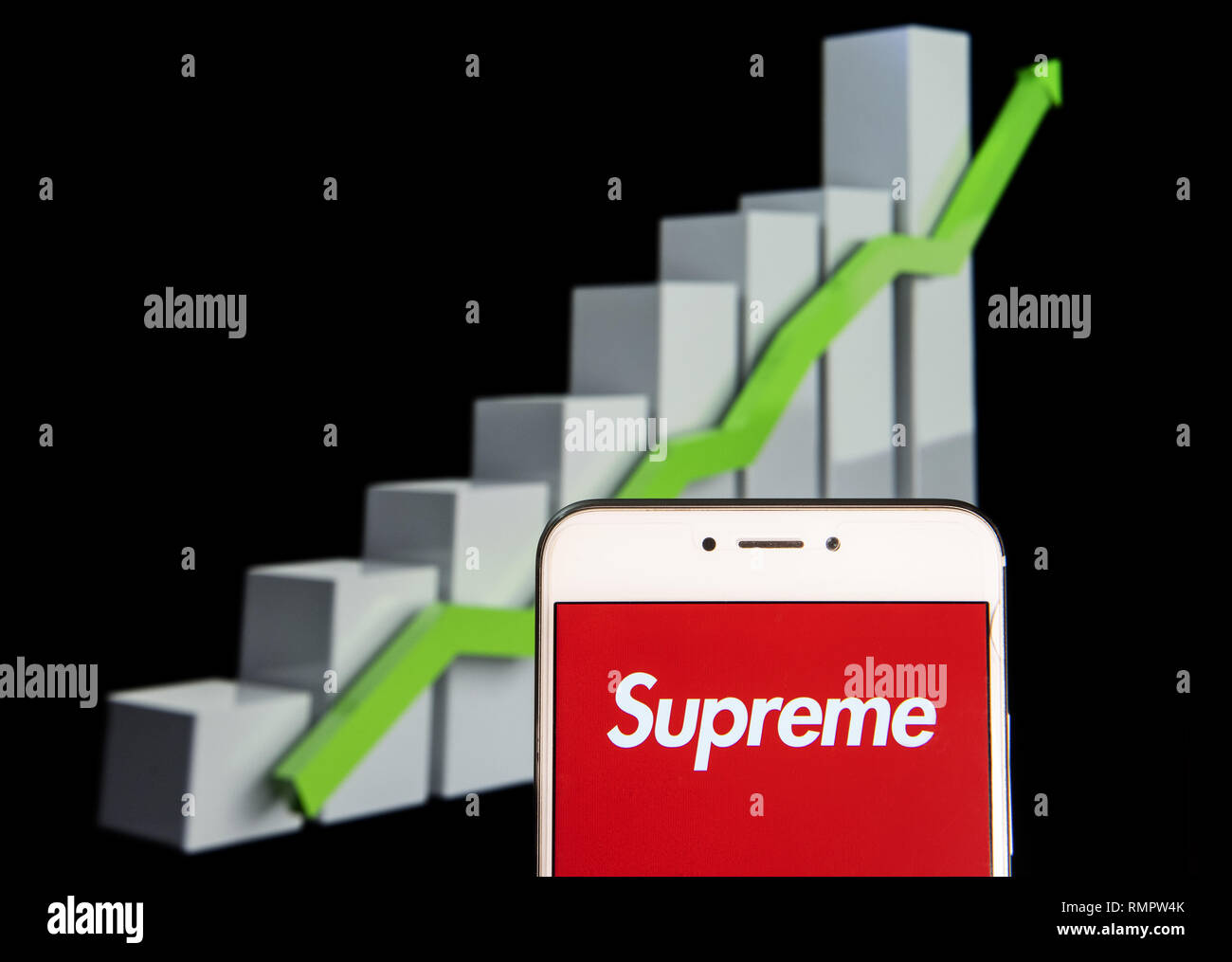 Supreme logo hi-res stock photography and images - Alamy