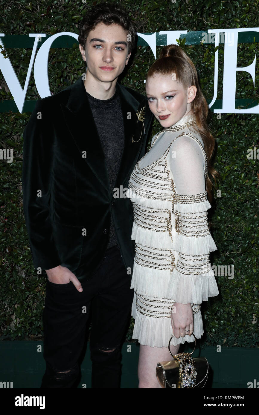 LOS ANGELES, CA, USA - FEBRUARY 15: Actress Larsen Thompson arrives at ...